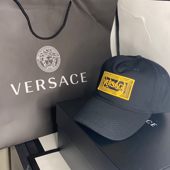 Versace | Accessories | Versace Face Cap | Poshmark